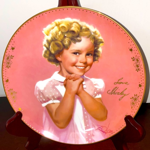 Danbury Mint | Accents | Shirley Temple Precious Collectible Plate ...